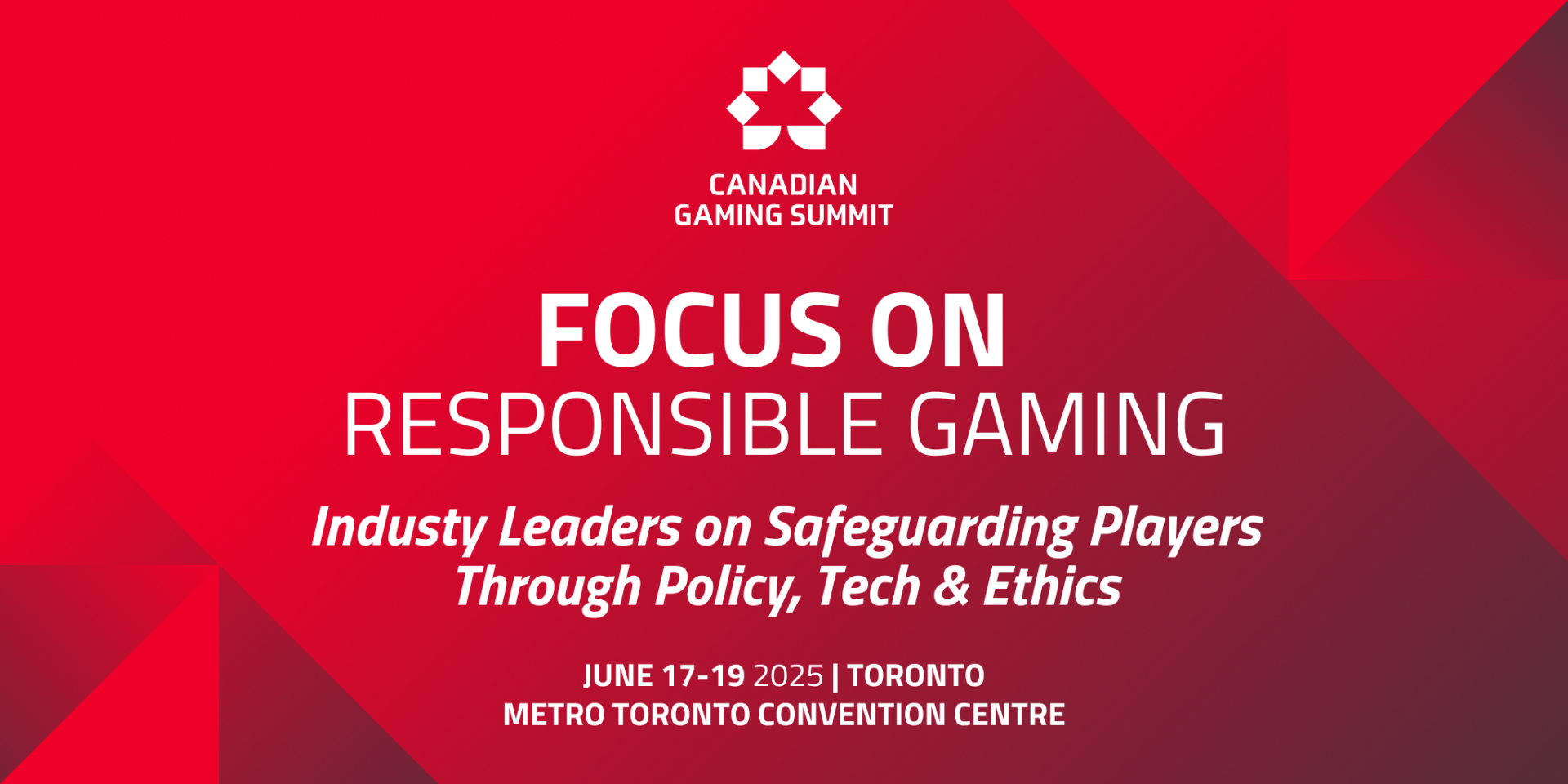 Player Protection Symposium at Canadian Gaming Summit 2025